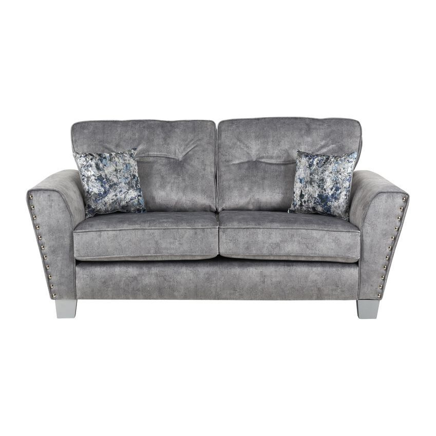 ScS Living Grey Esme Fabric 2 Seater Sofa by SCS | ufurnish.com
