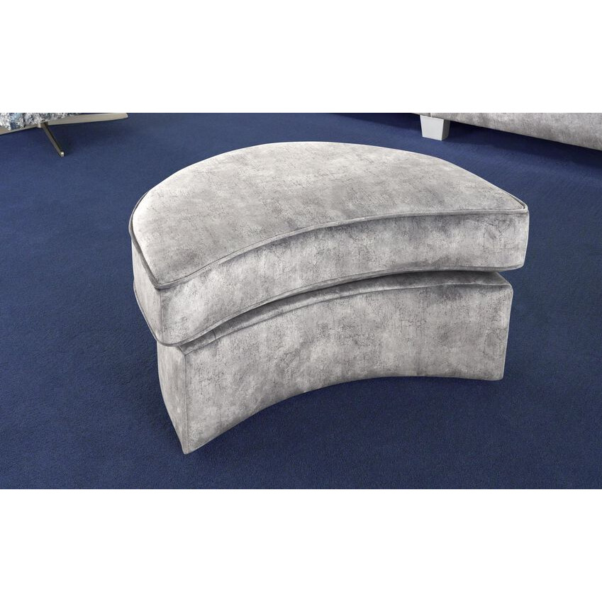 ScS Living Esme Fabric Large Twister Footstool by SCS | ufurnish.com