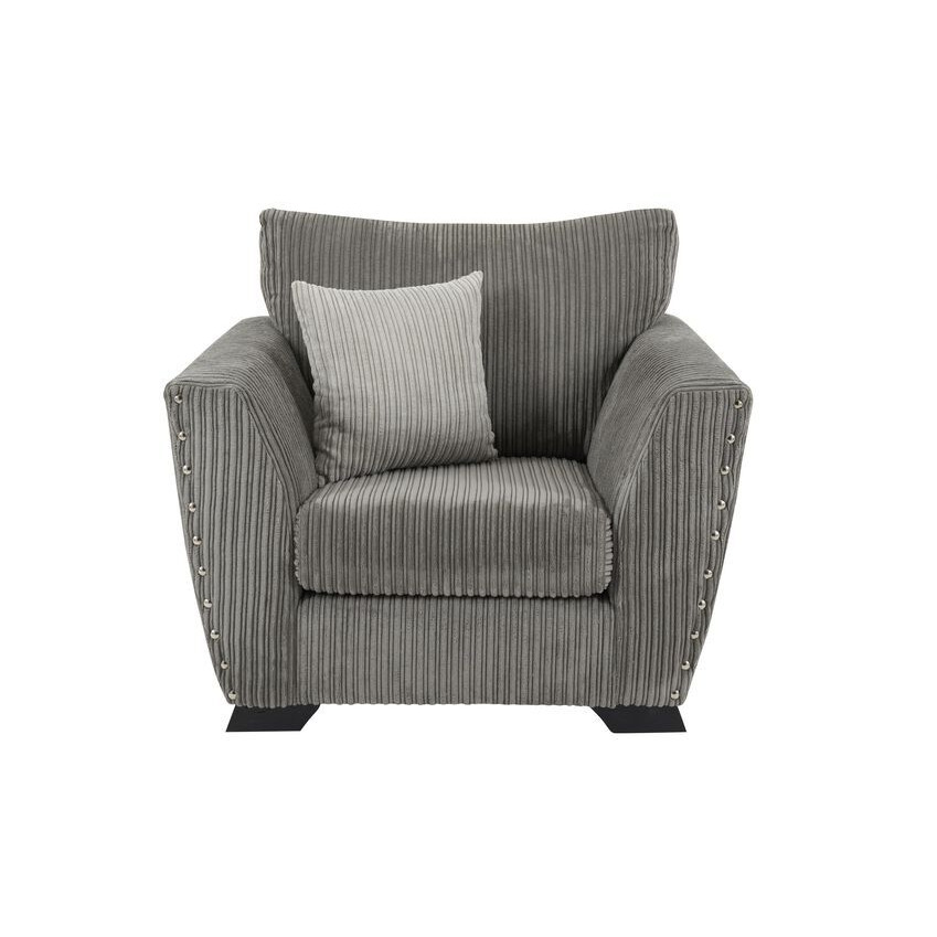 ScS Living Grey Gigi Fabric Standard Chair by SCS | ufurnish.com