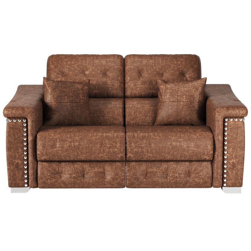 La-Z-Boy Brown Fabric Hollywood 2 Seater Static Sofa by SCS | ufurnish.com
