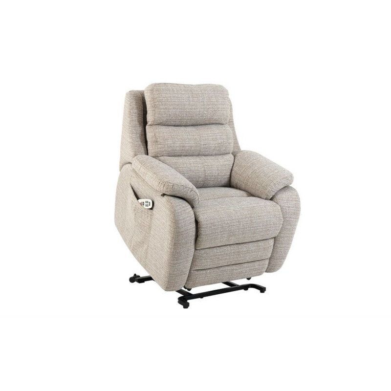 G Plan Grey Fabric Greenwich Dual Motor Elevate Chair VAT Exempt by SCS ...