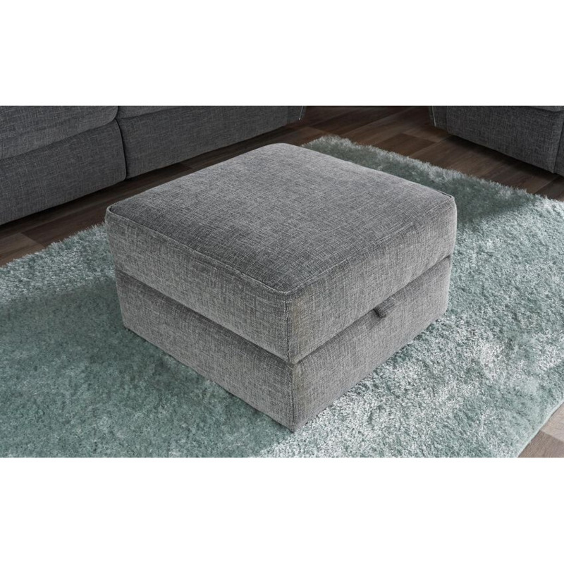 ScS Living Ashton Fabric Storage Footstool by SCS | ufurnish.com