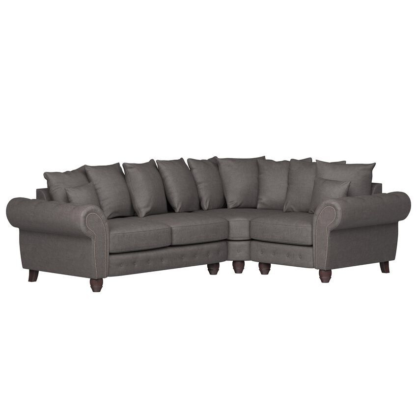 ScS Living Grey County Fabric 2 Corner 1 Scatter Back Sofa by SCS ...