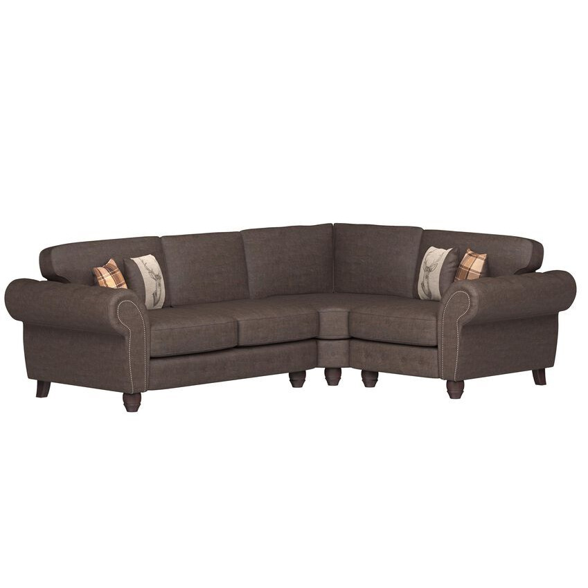 ScS Living Brown County Fabric 2 Corner 1 Standard Back Sofa by SCS ...