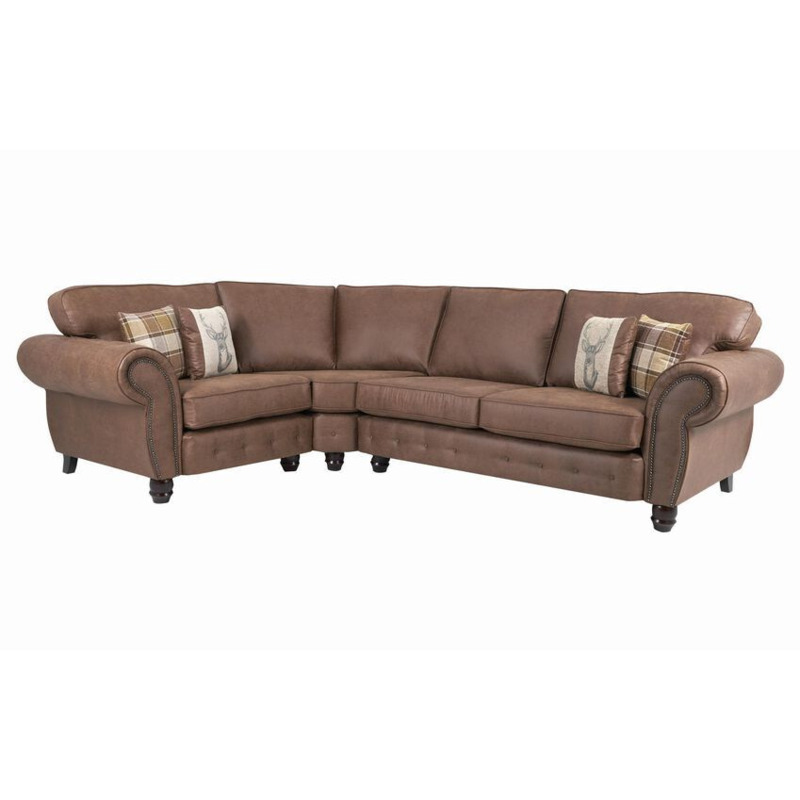 ScS Living County Fabric 1 Corner 2 Standard Back Sofa by SCS ...
