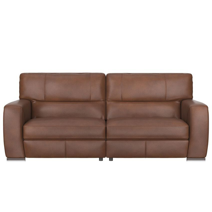 SiSi Italia Brown Lucca 4 Seater Split Sofa by SCS | ufurnish.com
