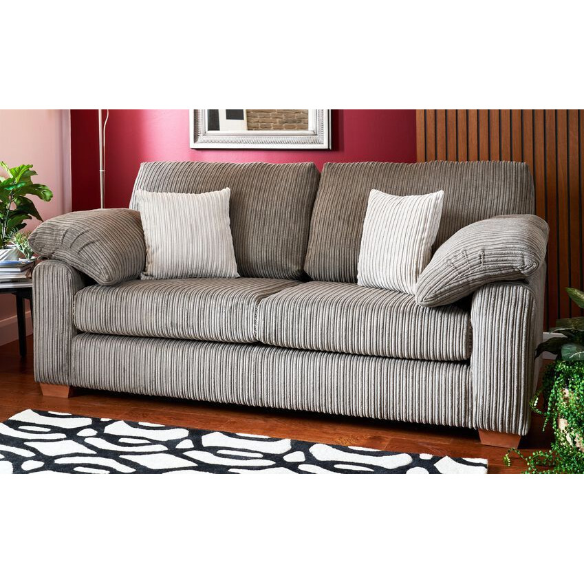 ScS Living Ross Fabric 3 Seater Standard Back Sofa by SCS | ufurnish.com