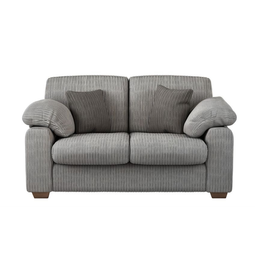 ScS Living Grey Ross Fabric 2 Seater Standard Back Sofa by SCS ...