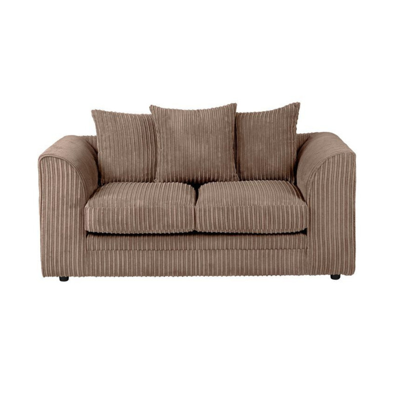 ScS Living Brown Chicago Fabric 2 Seater Sofa Quick Delivery by SCS ...