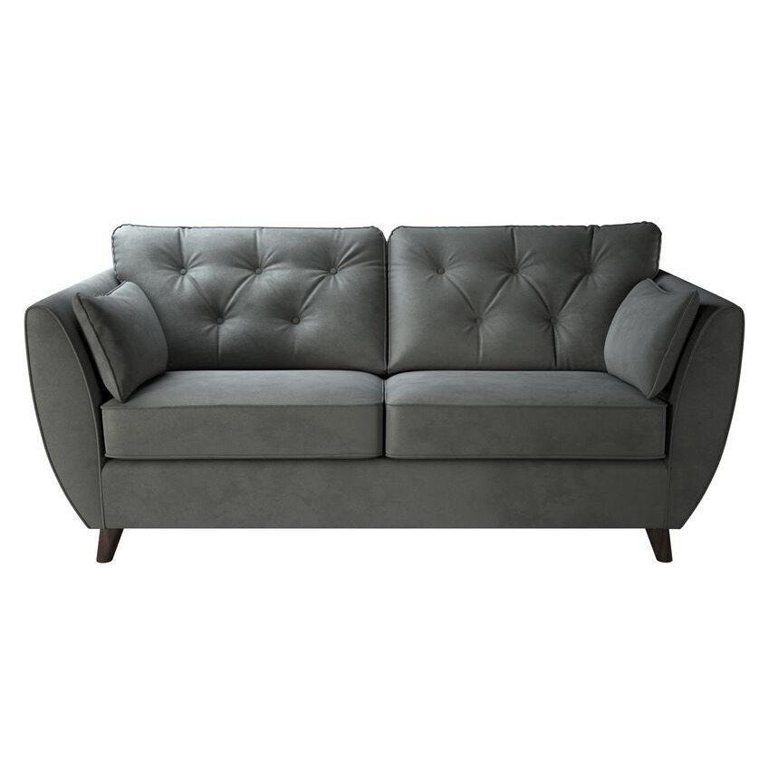 ScS Living Hoxton Grey 3 Seater Sofa - Fabric 3 Seater Sofa by SCS ...