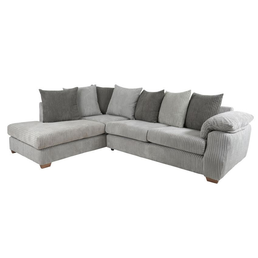 ScS Living Grey Everett Fabric 1 Corner 2 Left Hand Facing Chaise ...