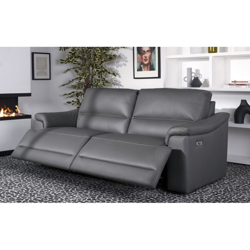 SiSi Italia Taranto 4 Seater Power Recliner Sofa by SCS | ufurnish.com
