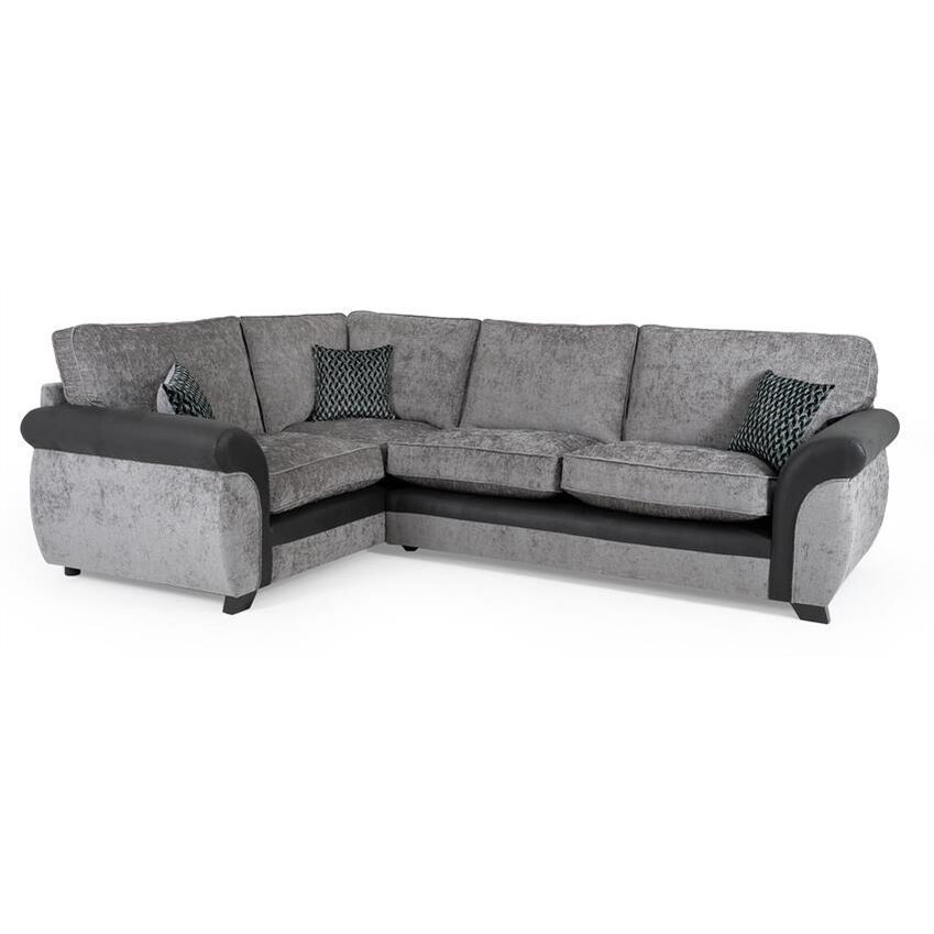 ScS Living Grey Kadie Fabric 1 Corner 2 Standard Back Sofa by SCS ...