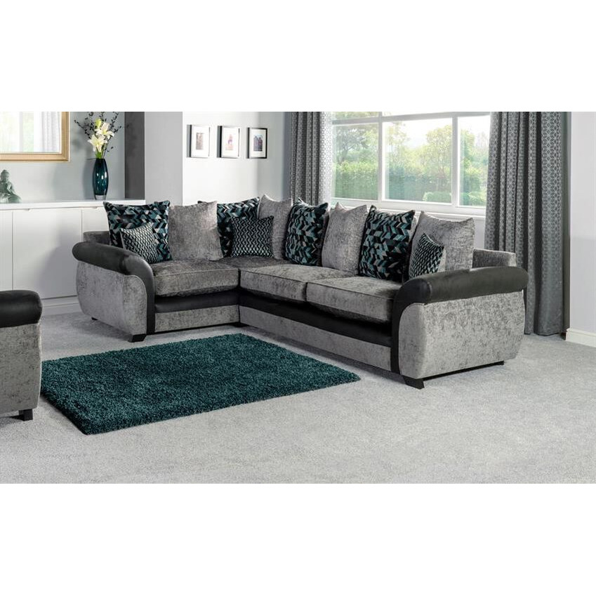 ScS Living Kadie Fabric 1 Corner 2 Scatter Back Sofa by SCS | ufurnish.com
