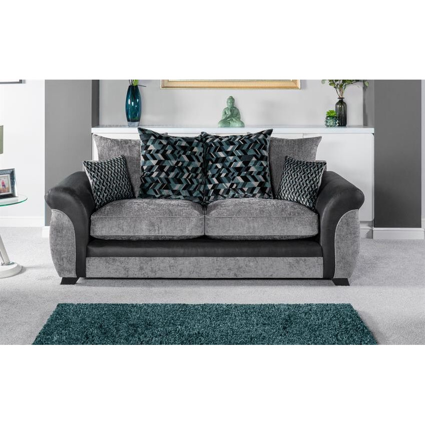 ScS Living Kadie Fabric 3 Seater Scatter Back Sofa by SCS | ufurnish.com