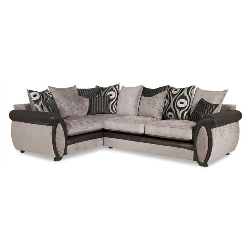 ScS Living Maddie Fabric 1 Corner 2 Scatter Back Sofa by SCS | ufurnish.com