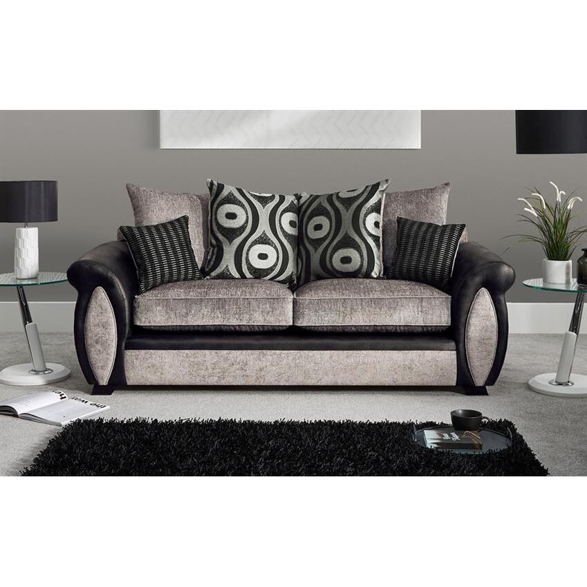 ScS Living Maddie Fabric 3 Seater Scatter Back Sofa by SCS | ufurnish.com