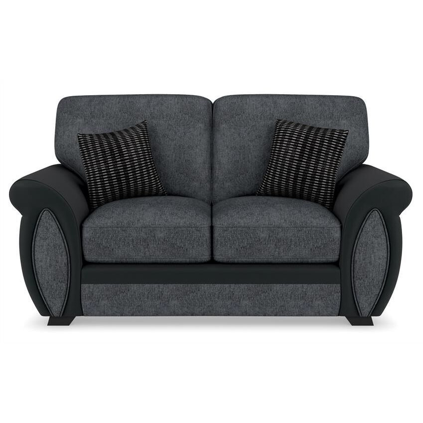ScS Living Grey Maddie Fabric 2 Seater Standard Back Sofa by SCS ...
