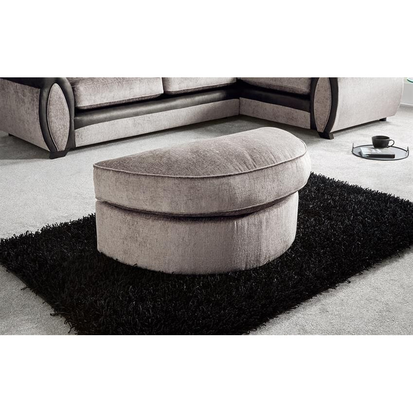 ScS Living Maddie Fabric Large Twister Footstool by SCS | ufurnish.com
