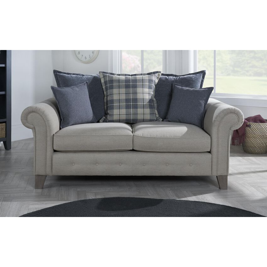 Inspire Corbridge Fabric 2 Seater Sofa Scatter Back by SCS | ufurnish.com