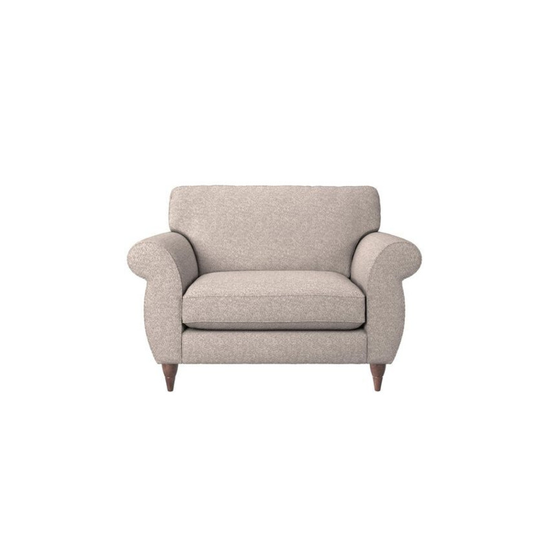 ScS Signature Brown Winnie Fabric Snuggle Chair by SCS | ufurnish.com