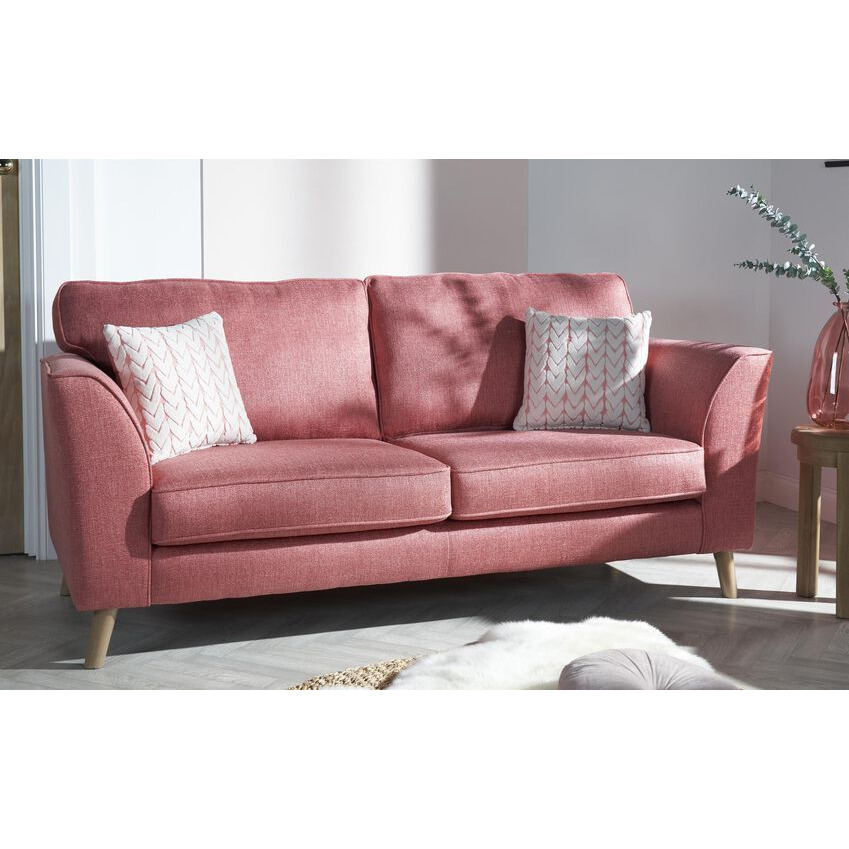 ScS Living Sunny Fabric 3 Seater Standard Back Sofa by SCS | ufurnish.com