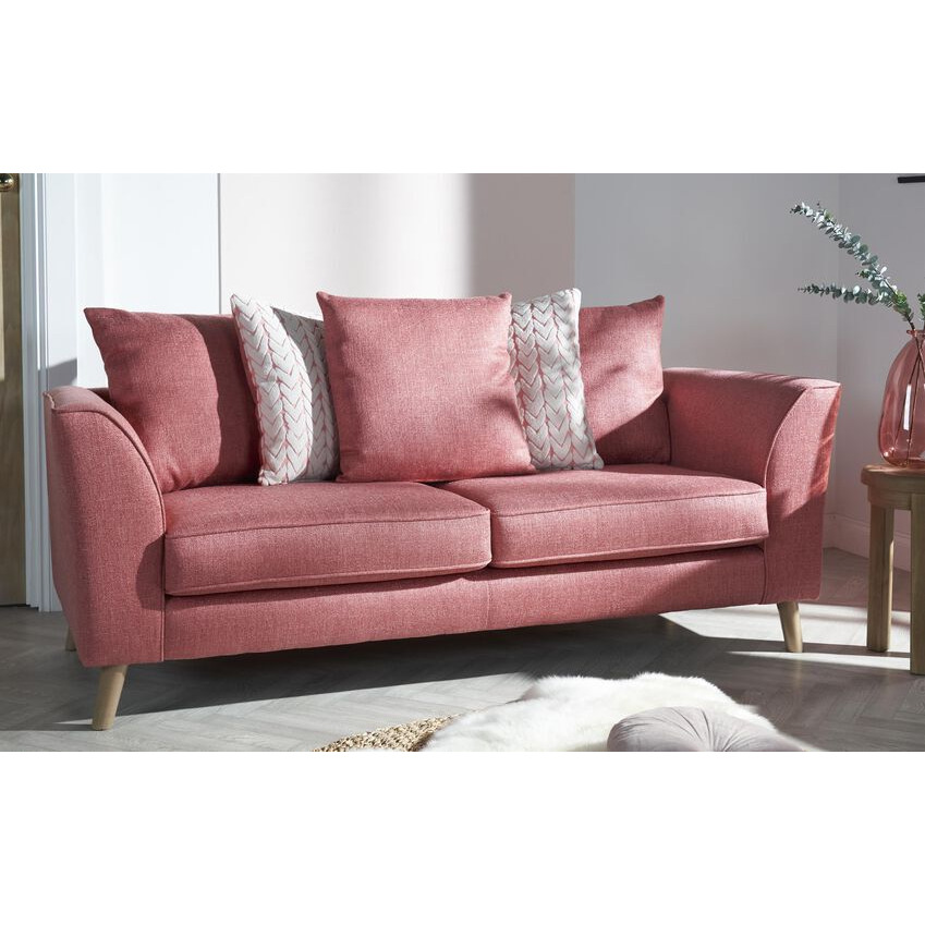 ScS Living Sunny Fabric 3 Seater Scatter Back Sofa by SCS | ufurnish.com