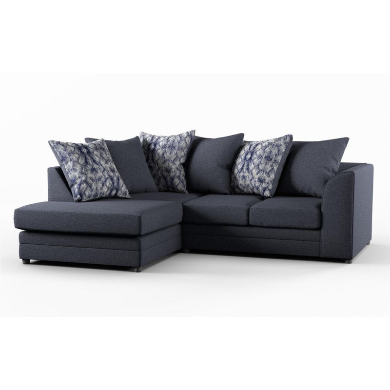 ScS Living Missy Blue Corner Sofa - Blue Corner Sofa by SCS | ufurnish.com