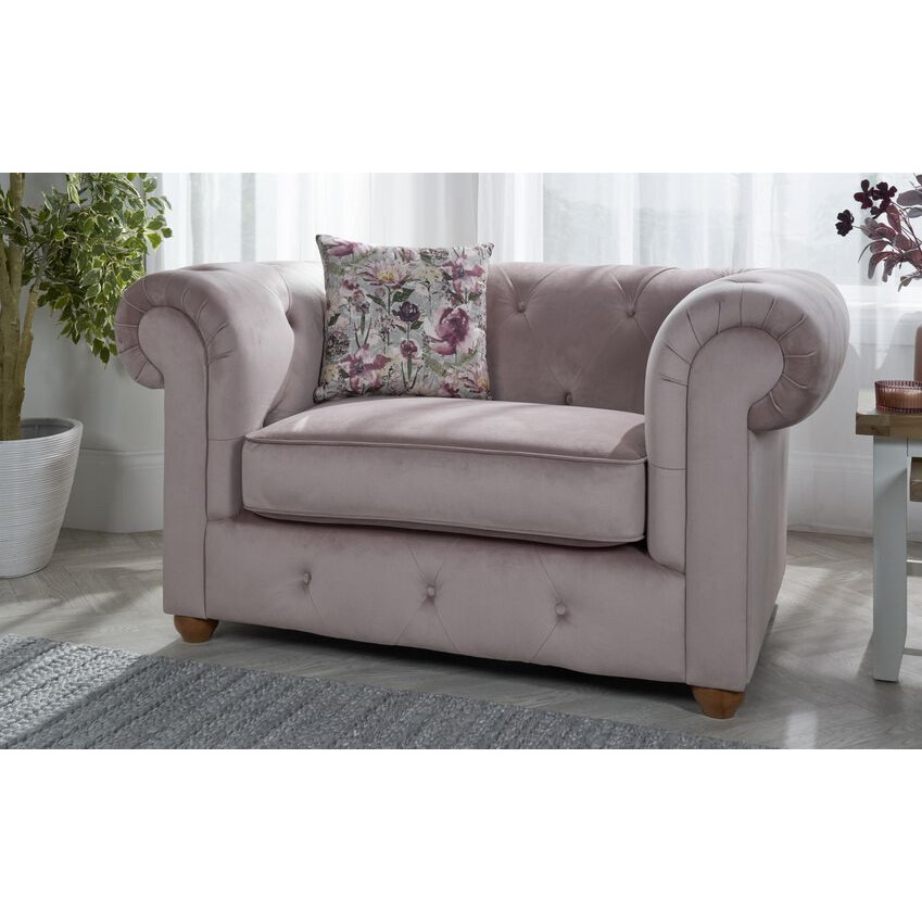 ScS Living Abbey Fabric Snuggle Chair by SCS | uFurnish.com