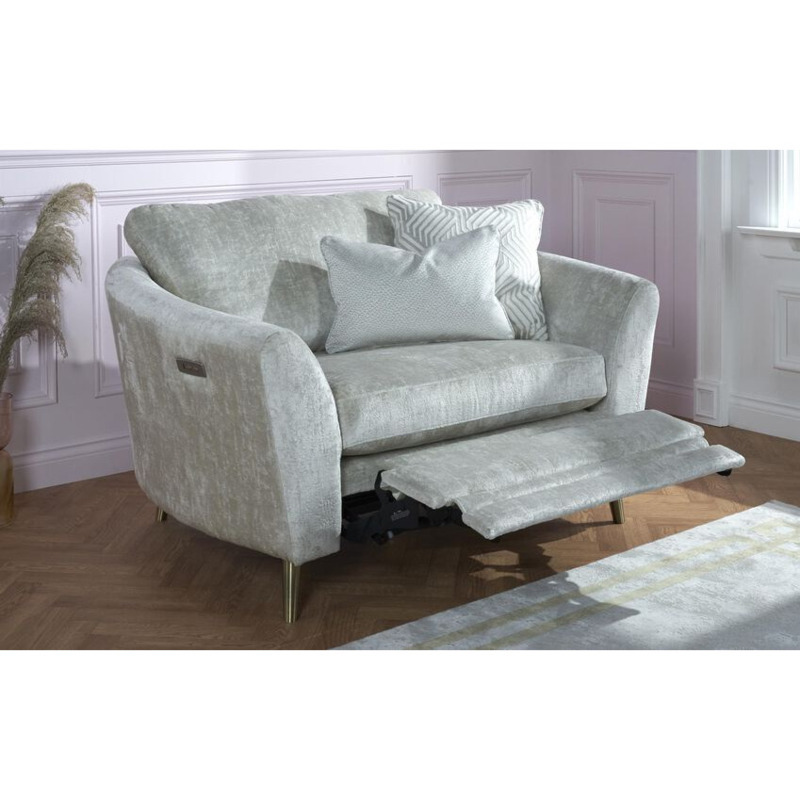 Ideal Home Flo Fabric Love Chair Power Recliner by SCS | ufurnish.com