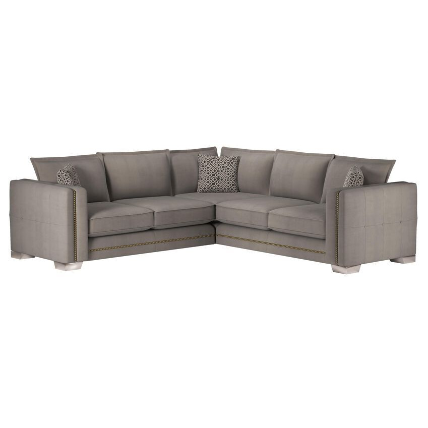 Cream LLB Regency Fabric 3 Corner 3 Sofa by SCS | ufurnish.com