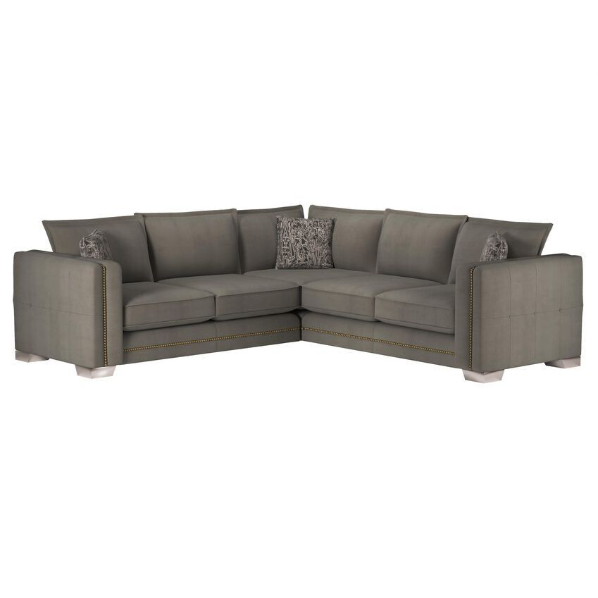 Grey LLB Regency Fabric 3 Corner 3 Sofa by SCS | ufurnish.com