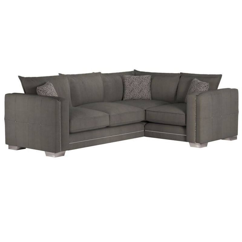 Grey LLB Regency Fabric 3 Corner 1 Sofa by SCS | ufurnish.com