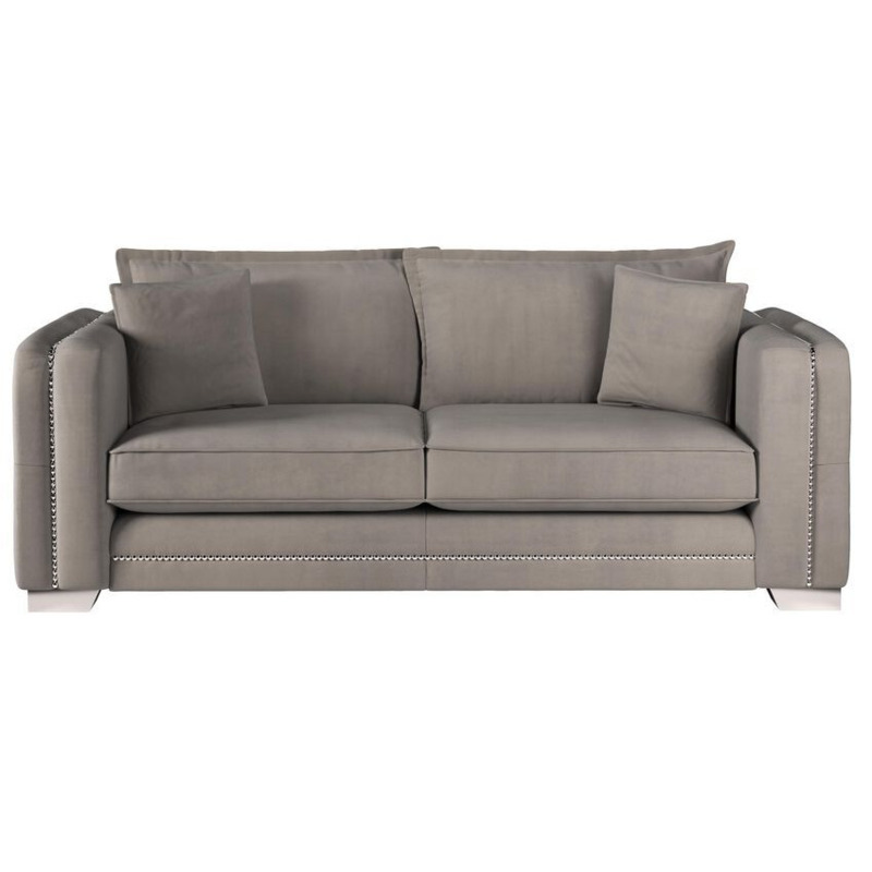 Cream LLB Regency Fabric 4 Seater Sofa by SCS | ufurnish.com