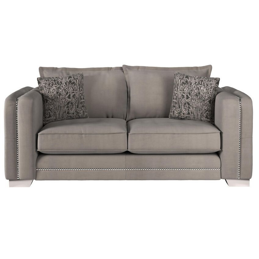 Cream LLB Regency Fabric 3 Seater Sofa by SCS | ufurnish.com