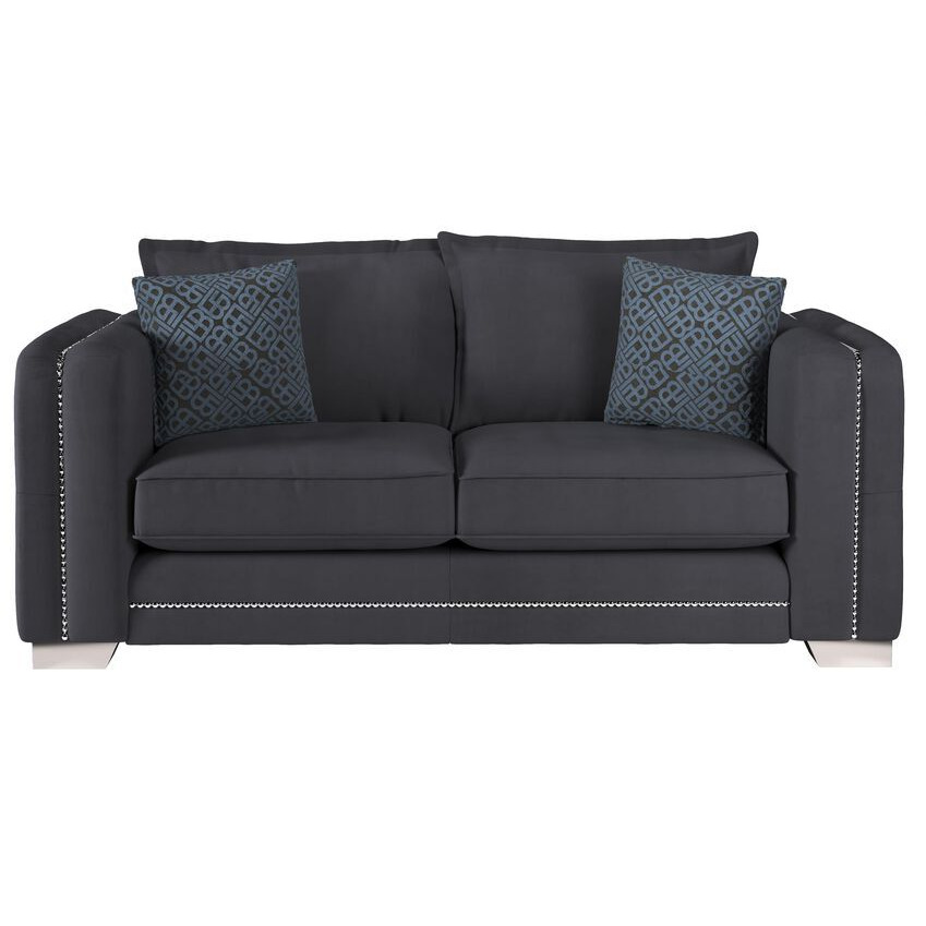 Grey LLB Regency Fabric 3 Seater Sofa by SCS | ufurnish.com