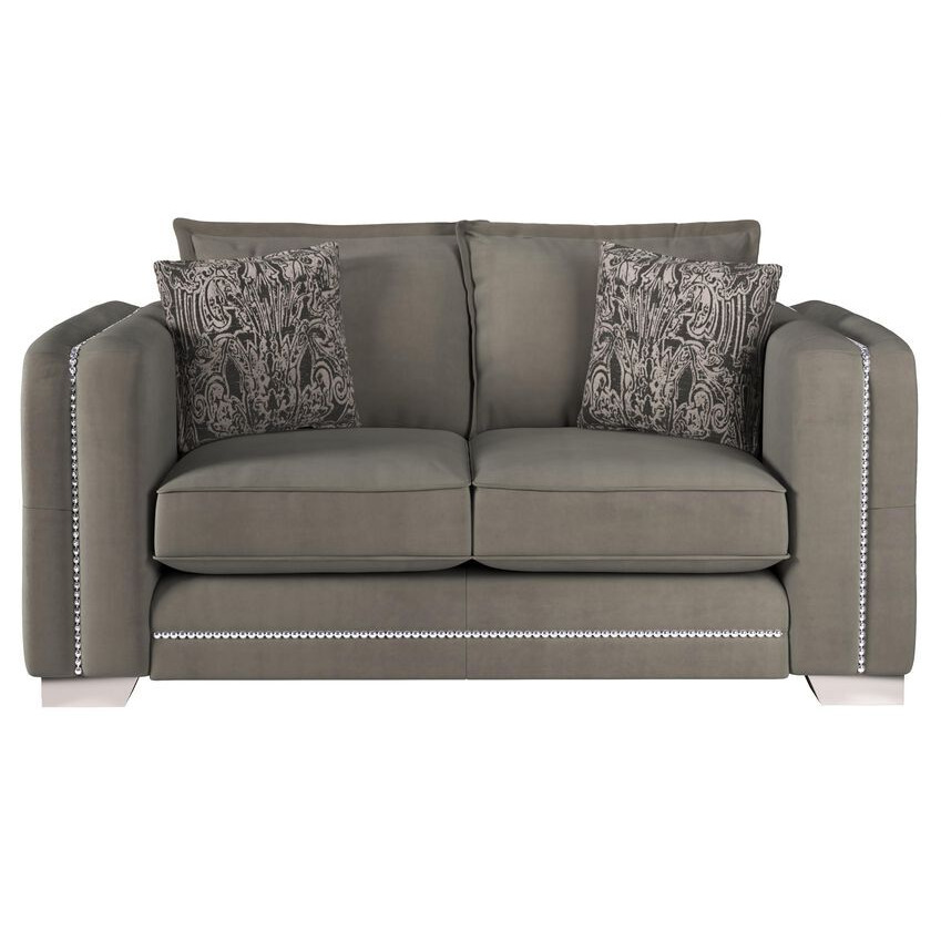 Grey LLB Regency Fabric 2 Seater Sofa by SCS | ufurnish.com