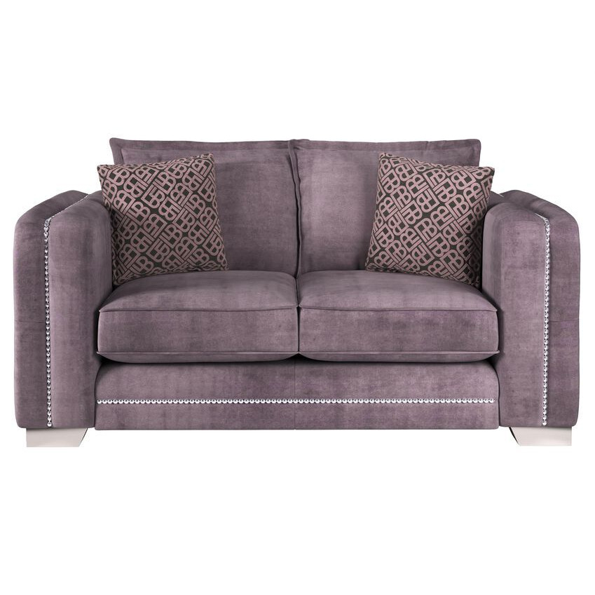 Pink LLB Regency Fabric 2 Seater Sofa by SCS | ufurnish.com