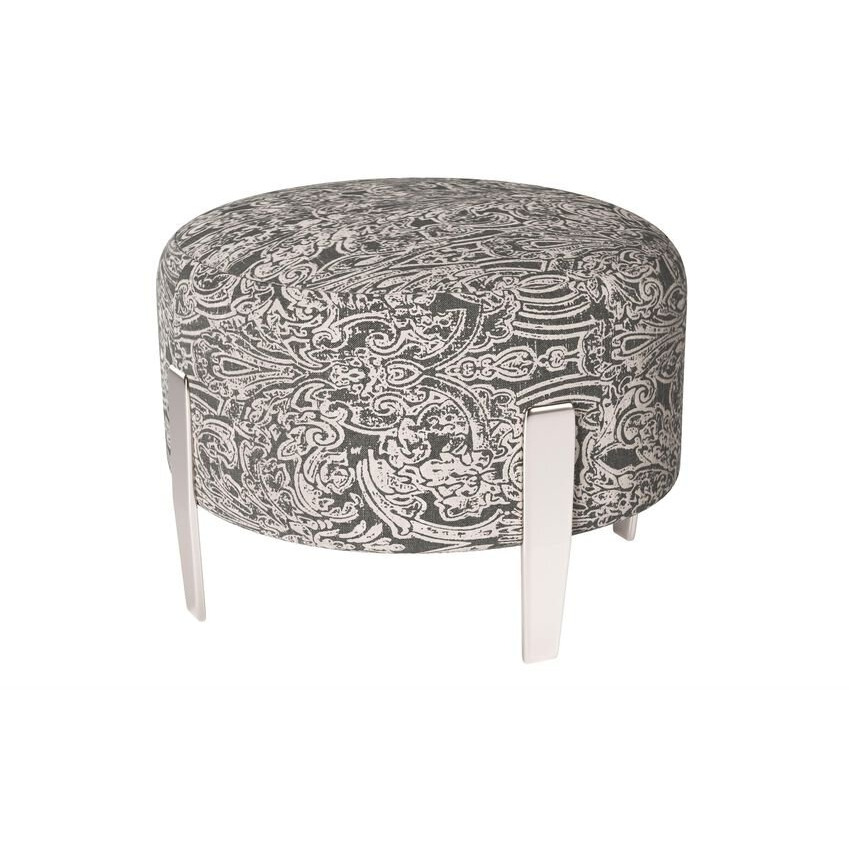 LLB Regency Large Round Footstool by SCS | ufurnish.com