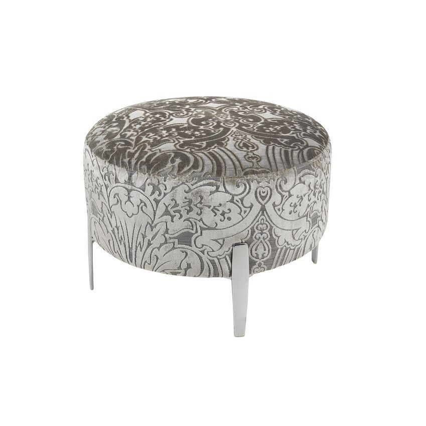 LLB Regency Large Round Footstool by SCS | ufurnish.com