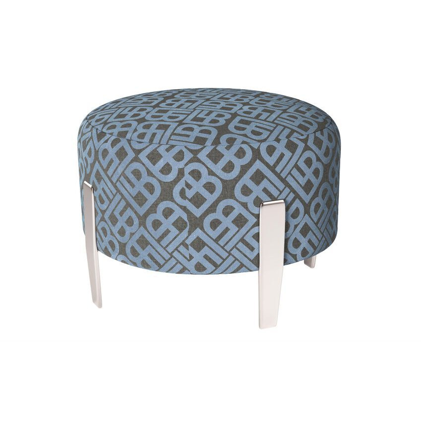 LLB Regency Large Round Footstool by SCS | ufurnish.com