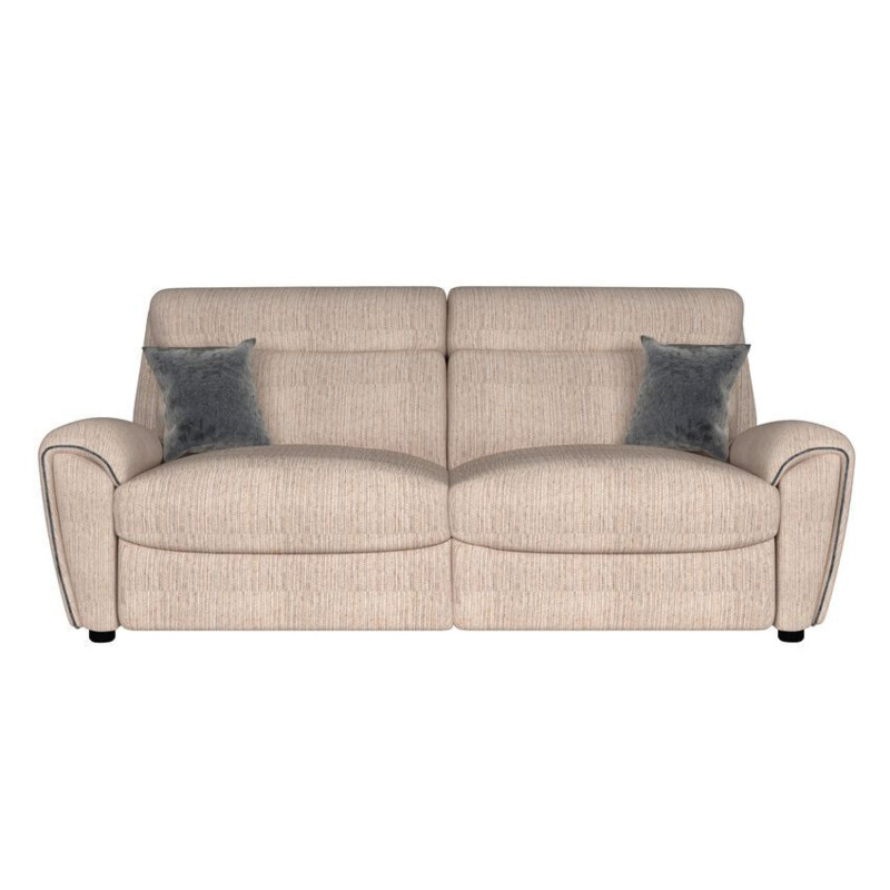 La-Z-Boy Naturals/beige Pittsburgh Fabric 3 Seater Static Sofa by SCS ...