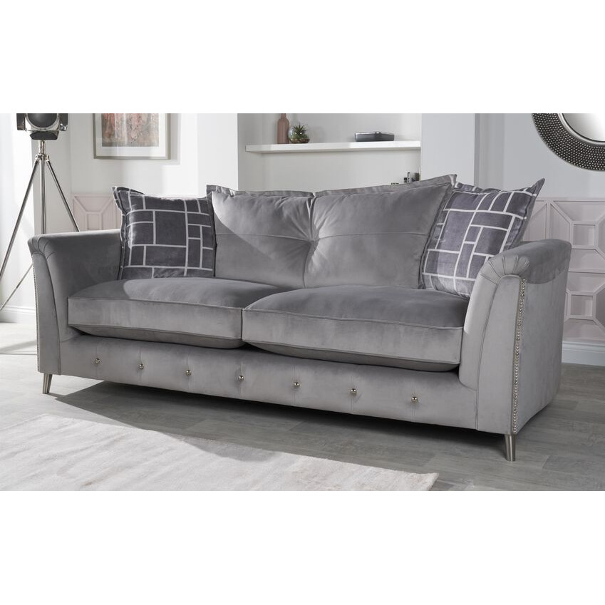 ScS Signature Darcie Fabric 4 Seater Sofa by SCS | ufurnish.com