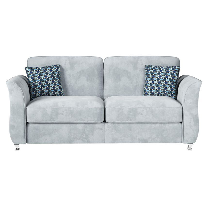 ScS Living Grey Milo Fabric 3 Seater Sofa - Sofa Sale by SCS | ufurnish.com