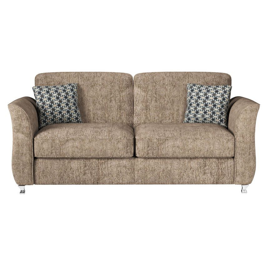 ScS Living Cream Milo Fabric 3 Seater Sofa - Sofa Sale by SCS ...