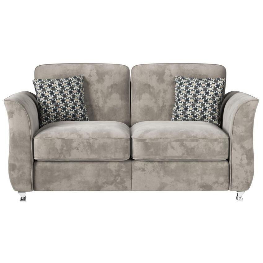 ScS Living Grey Milo Fabric 2 Seater Sofa by SCS | ufurnish.com