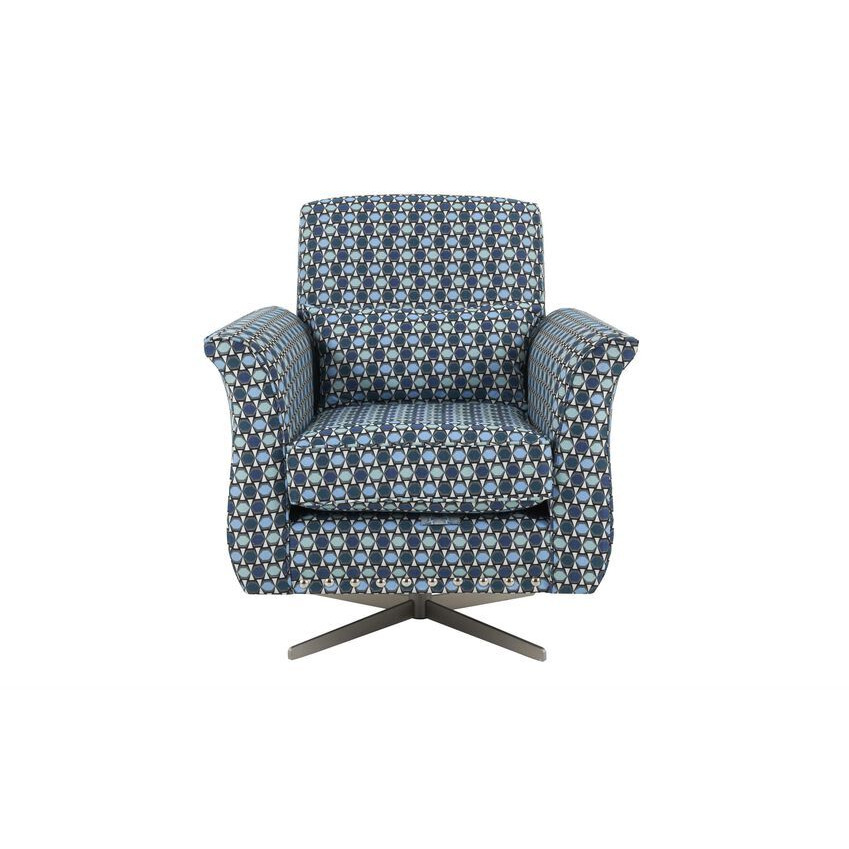 ScS Living Milo Fabric Patterned Swivel Chair by SCS | ufurnish.com