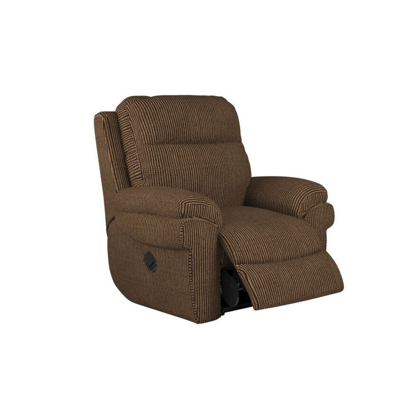 La-Z-Boy Brown Tamla Fabric Manual Recliner Chair by SCS | ufurnish.com