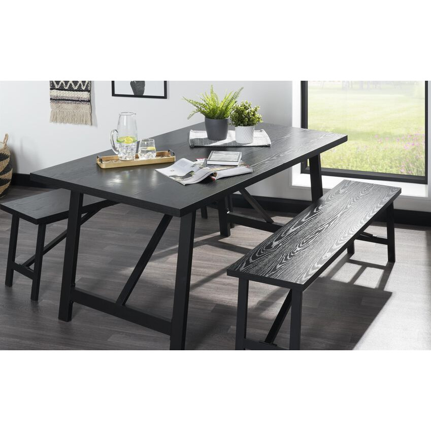 London Dining Table & 2 Benches by SCS | ufurnish.com