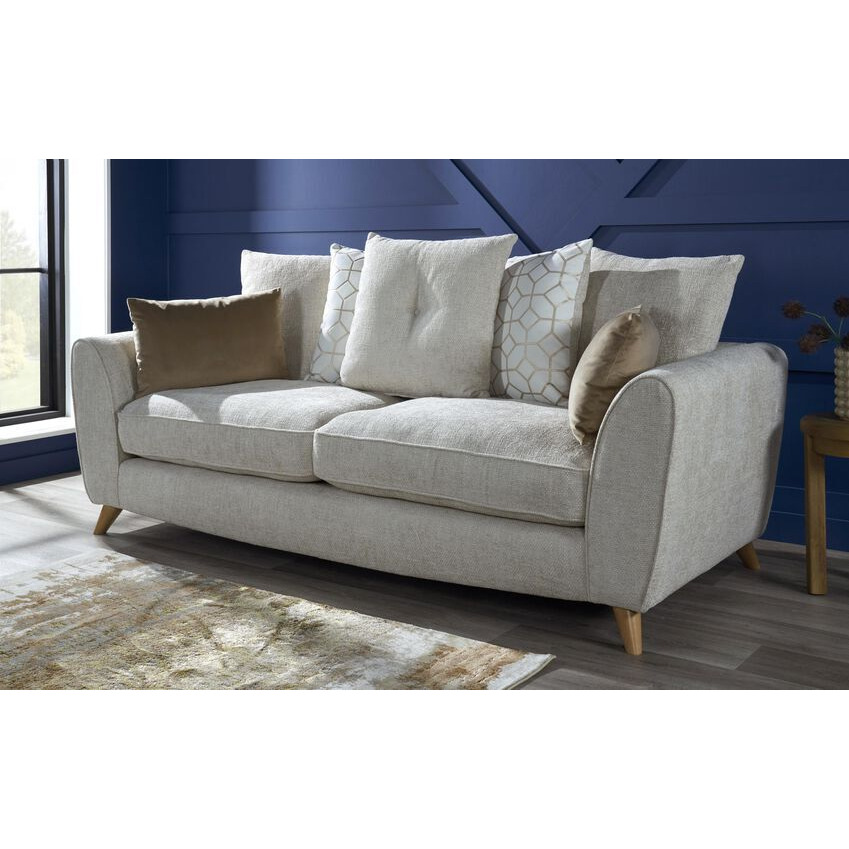 ScS Signature Fabric Odette 4 Seater Sofa Scatter Back by SCS ...